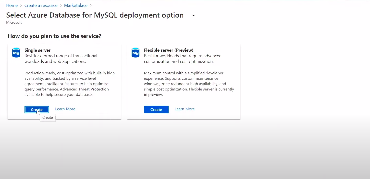 Understanding MySQL Database on Microsoft Azure - NashTech Blog