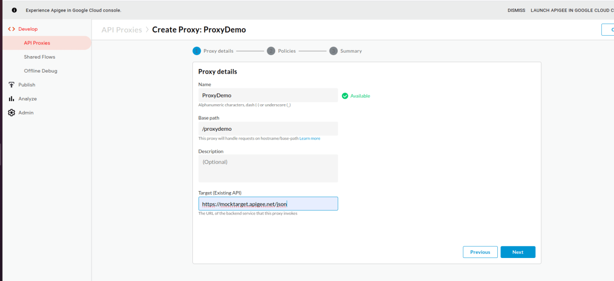 Creating an API Proxy in Apigee - NashTech Blog