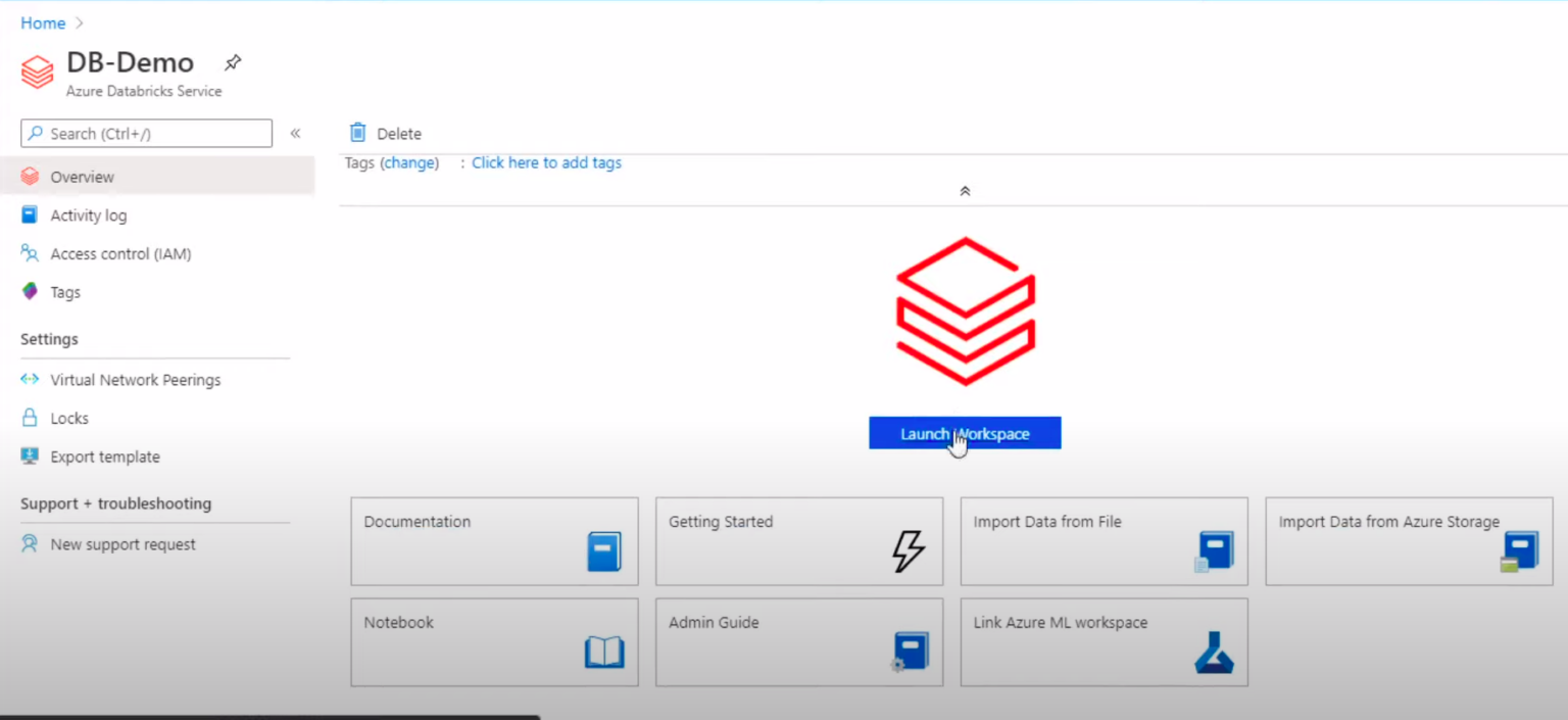 Creating an Azure Databricks Workspace - NashTech Blog
