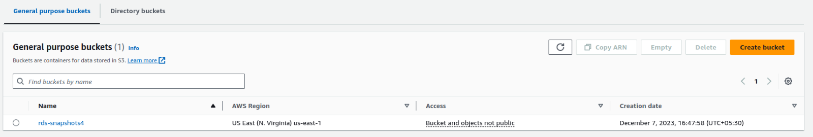 How to export RDS snapshot to AWS S3 bucket - NashTech Blog