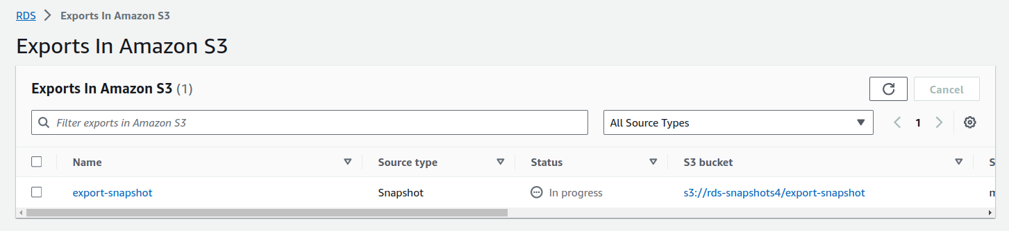 How to export RDS snapshot to AWS S3 bucket - NashTech Blog
