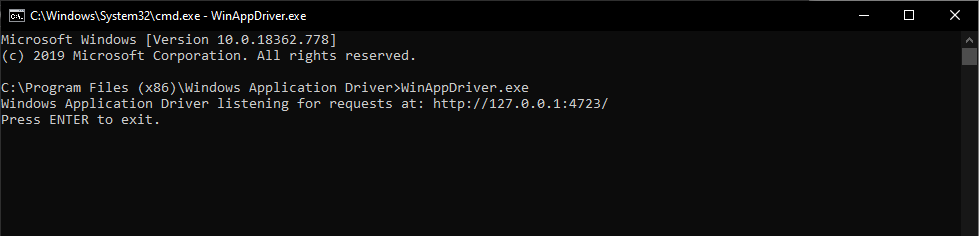 Automate desktop applications with Windows Application Driver (Win App ...