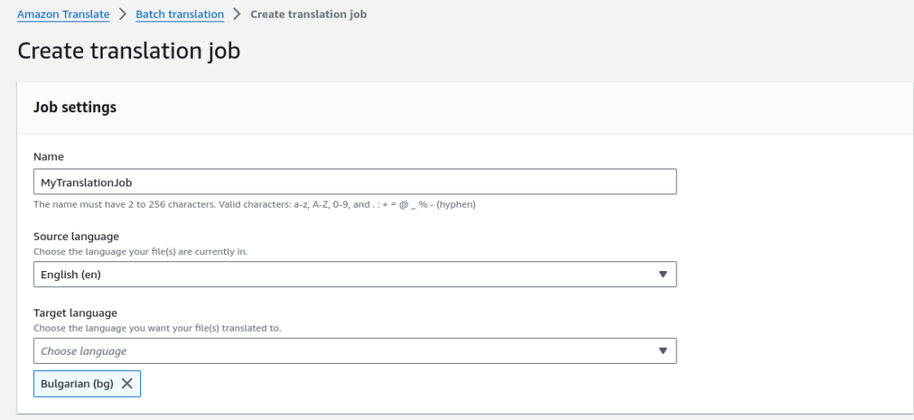How to translate text with AWS Translate - NashTech Blog
