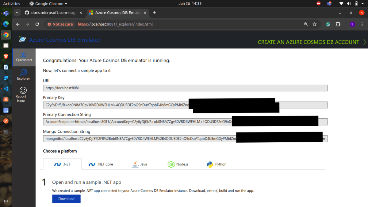 A Step by Step Guide to Setup Azure Cosmos DB Emulator for Local ...