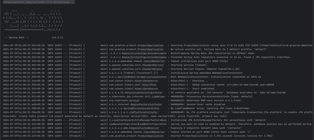 Setup a Spring Boot Application with GraalVM - NashTech Blog