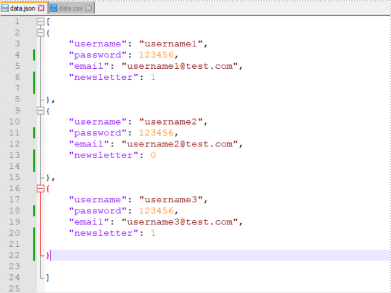 How to use CSV-JSON Data Files in Postman Collection Runner - NashTech Blog