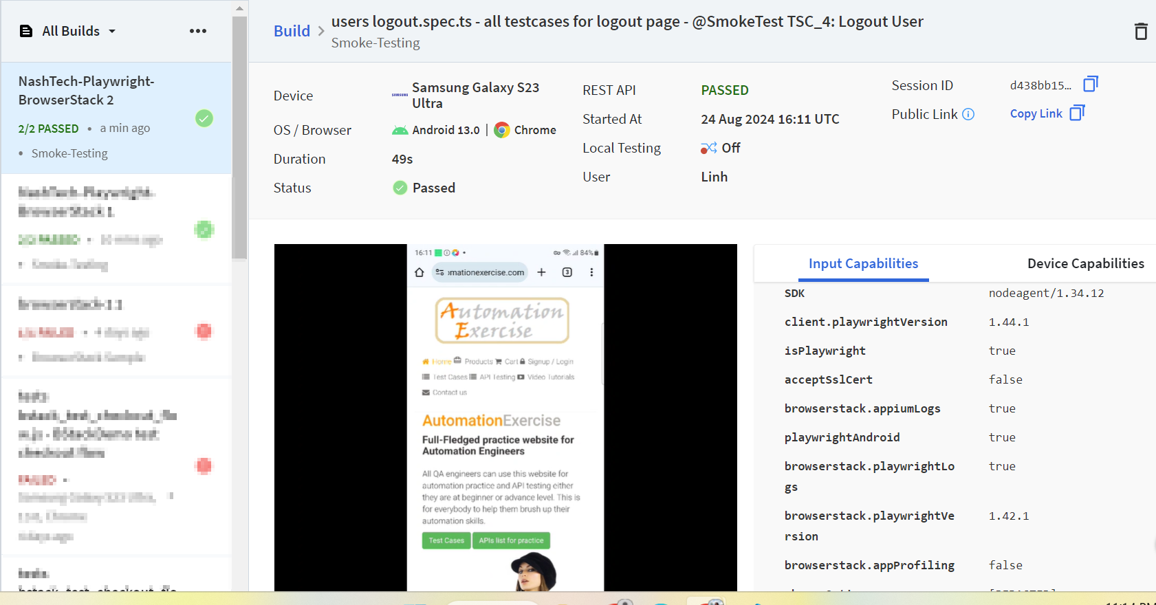 Run Playwright Tests on BrowserStack - NashTech Blog