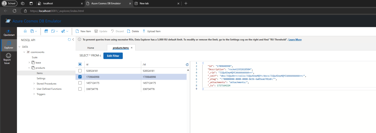 Cosmos DB emulator overview - NashTech Blog