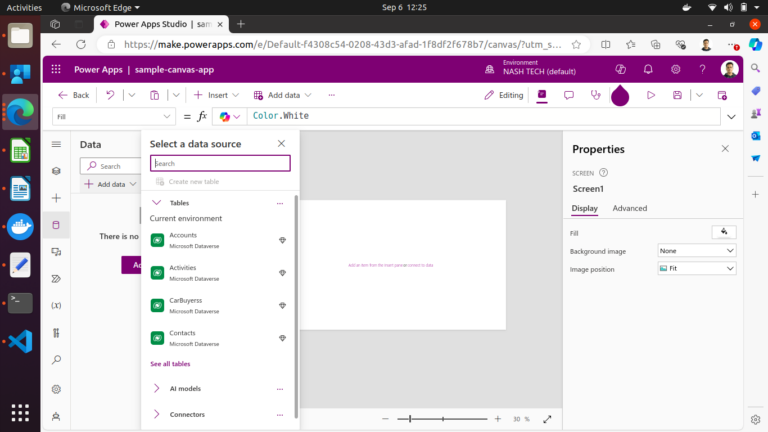 Getting started with Canvas Apps in PowerApps - NashTech Blog