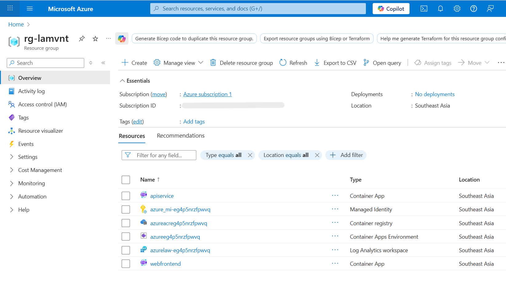 Deploy Aspire to Azure: A Complete Step-by-Step Guide - NashTech Blog